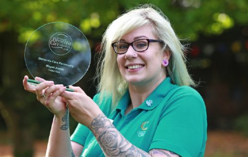 Double Award-Winner Meg Named National Care Personality