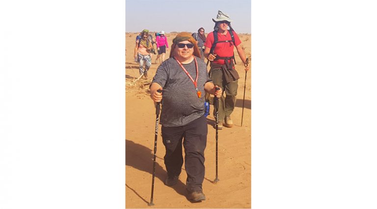 Man With Learning Disabilities Completes Challenge Of A Lifetime