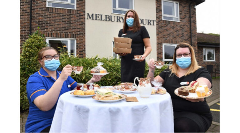 Local House Builder Brings Tea-Licious Donation To Durham Care Home