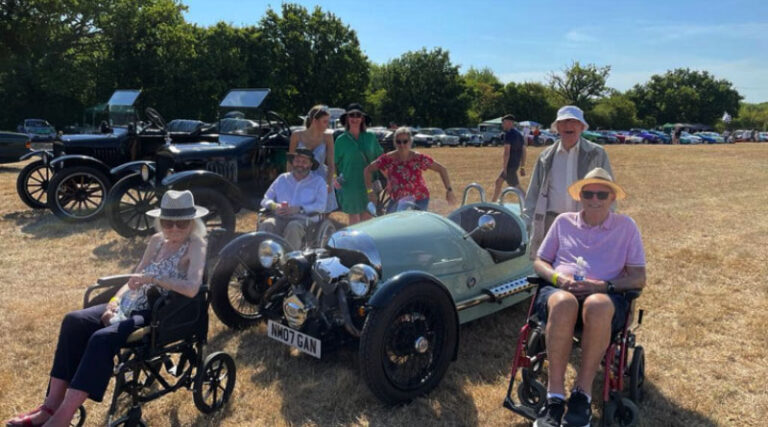 A Trip Down Memory Lane for Loganberry Lodge Residents at Fordham Car Show