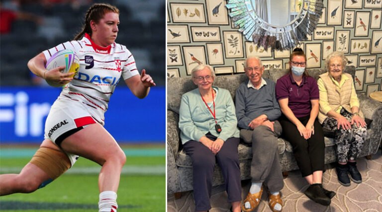 Care Home Ready to Cheer on Housekeeper Playing for England at the ...