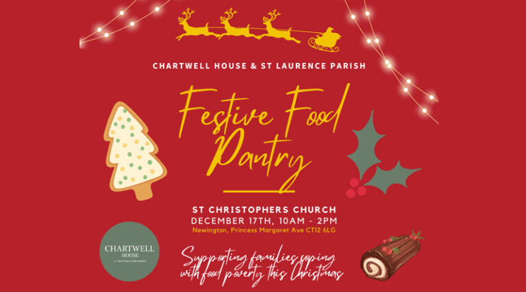 Chartwell House Champions Christmas Food Bank