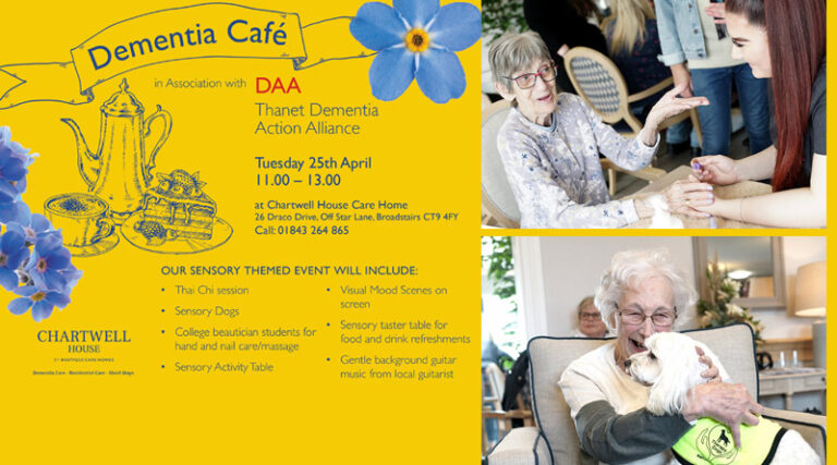 Thanet DAA Offer Unique Sensory Care Event for Dementia at Chartwell House.