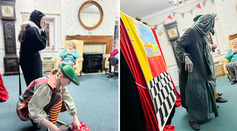 It’s Panto Time at Redcot Care Home as Residents Enjoy a Festive ...