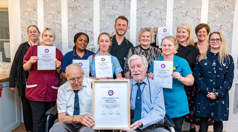 Boost For Armed Forces Veterans Living At Grace Manor Care Centre In Kent