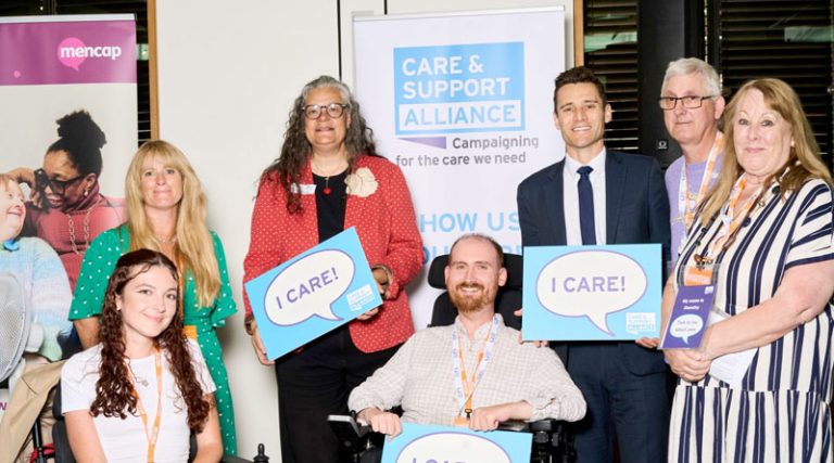 Care and Support Alliance Asks MPs to “Show Us You Care”