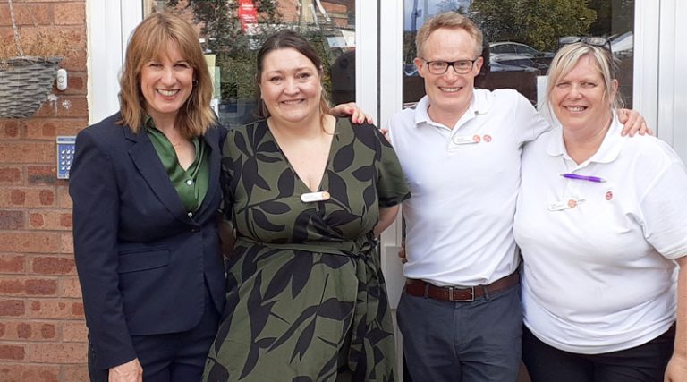 Chancellor Rachel Reeves MP visits Acacia Court Care Home for Cake and ...