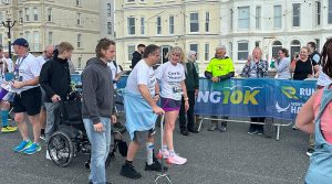 RAF Veteran and Stroke Survivor Defies Odds to Walk Across Worthing 10K ...